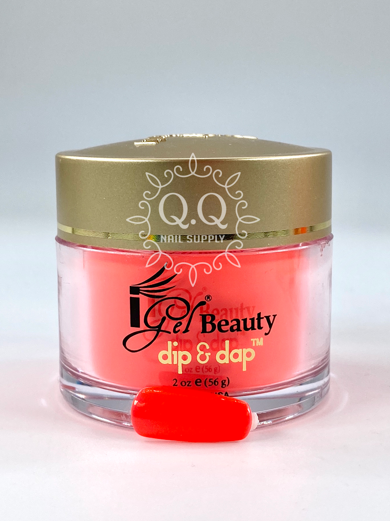 iGel Dip Powder - DD065 Fired Up Red – QQ Nail Supply