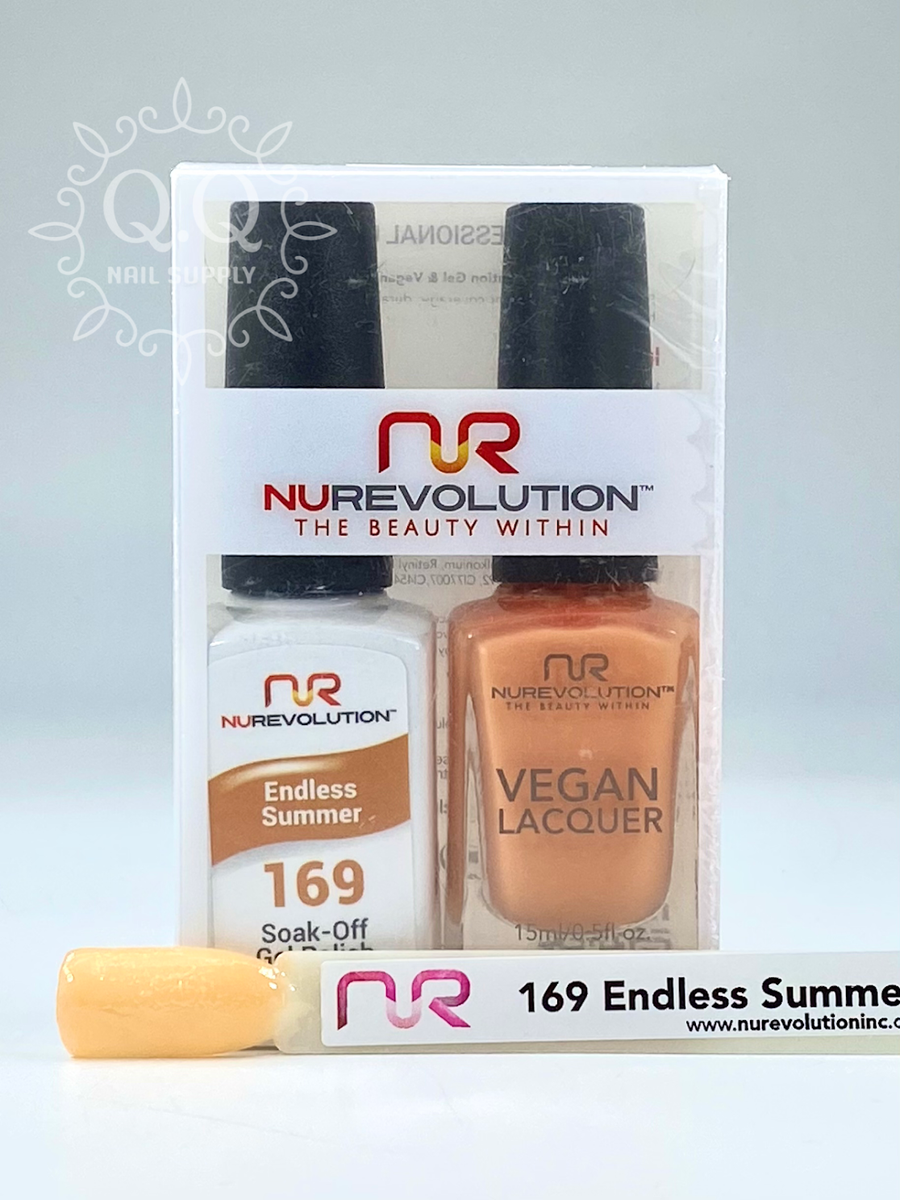 NuRevolution Gel Duo - 169 Endless Summer – QQ Nail Supply