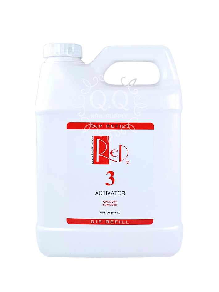 Red Nail Design Activator Dip Liquid (32oz) – QQ Nail Supply