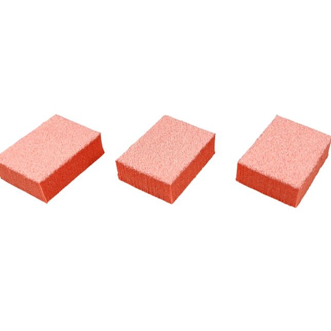 TNM Mini 2 Way Buffer White/Orange 80/100 (1,500pcs) – QQ Nail Supply
