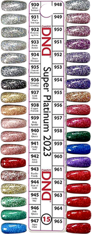 DND Color Chart Set 15 – QQ Nail Supply