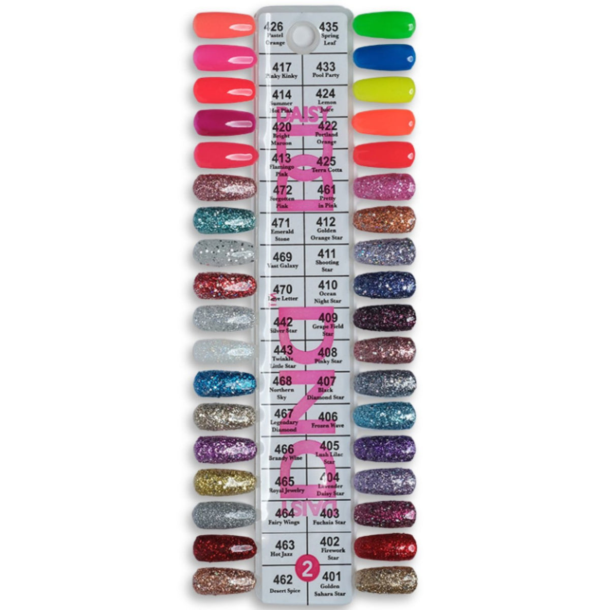DND Color Chart Set 2 – QQ Nail Supply