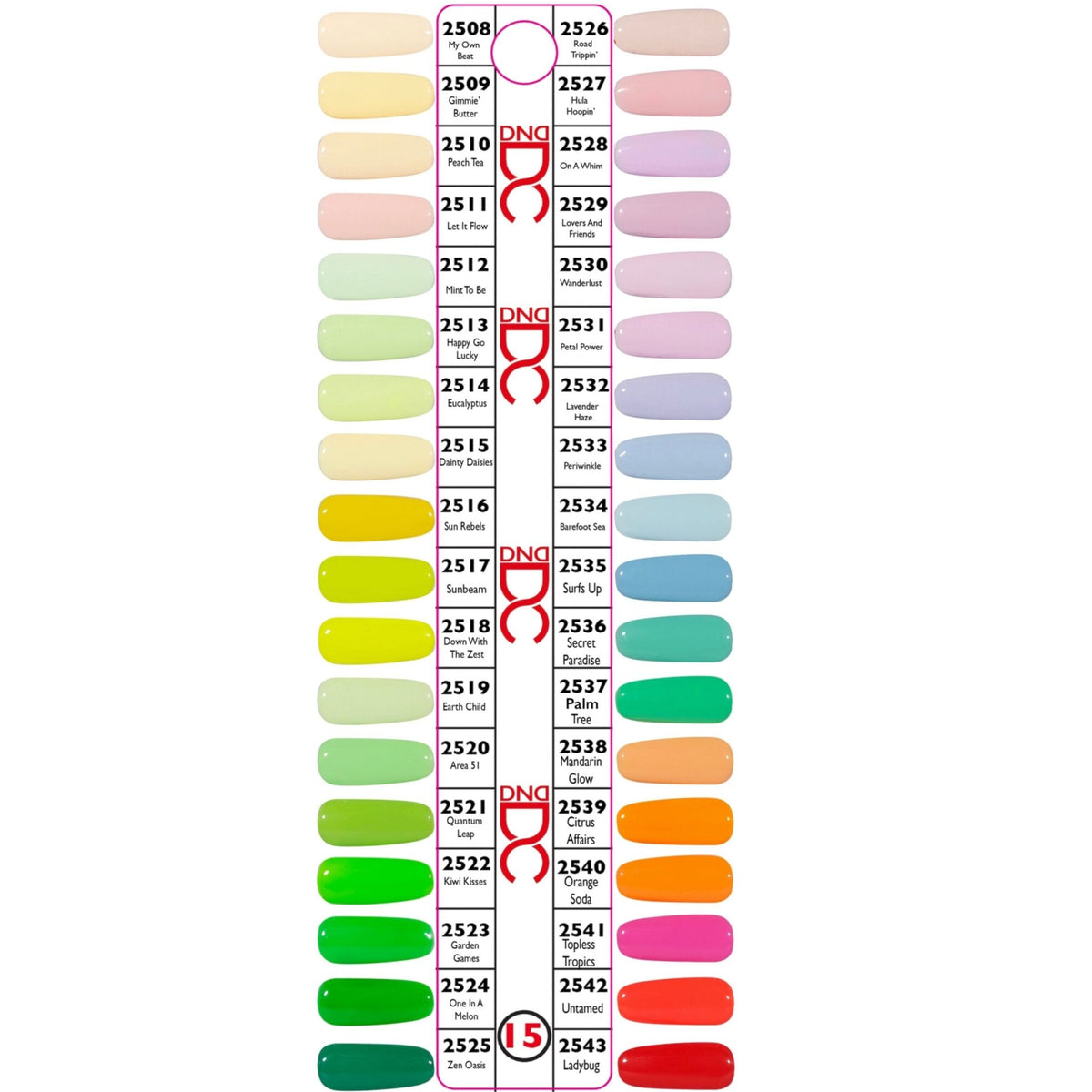 DC Gel Duo Set 15 Collection (36 Colors) – QQ Nail Supply