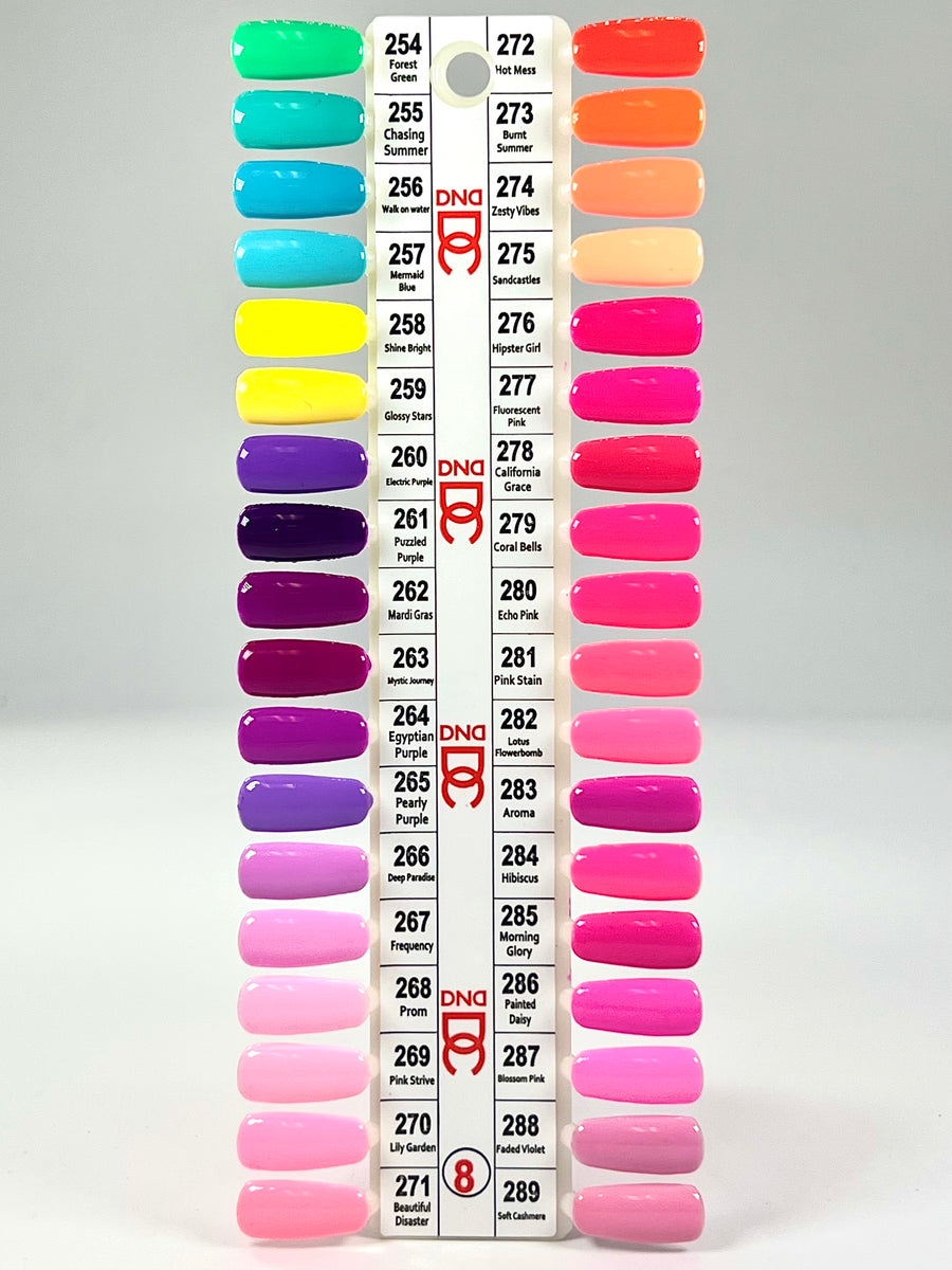 DC Color Chart Set 8 – QQ Nail Supply