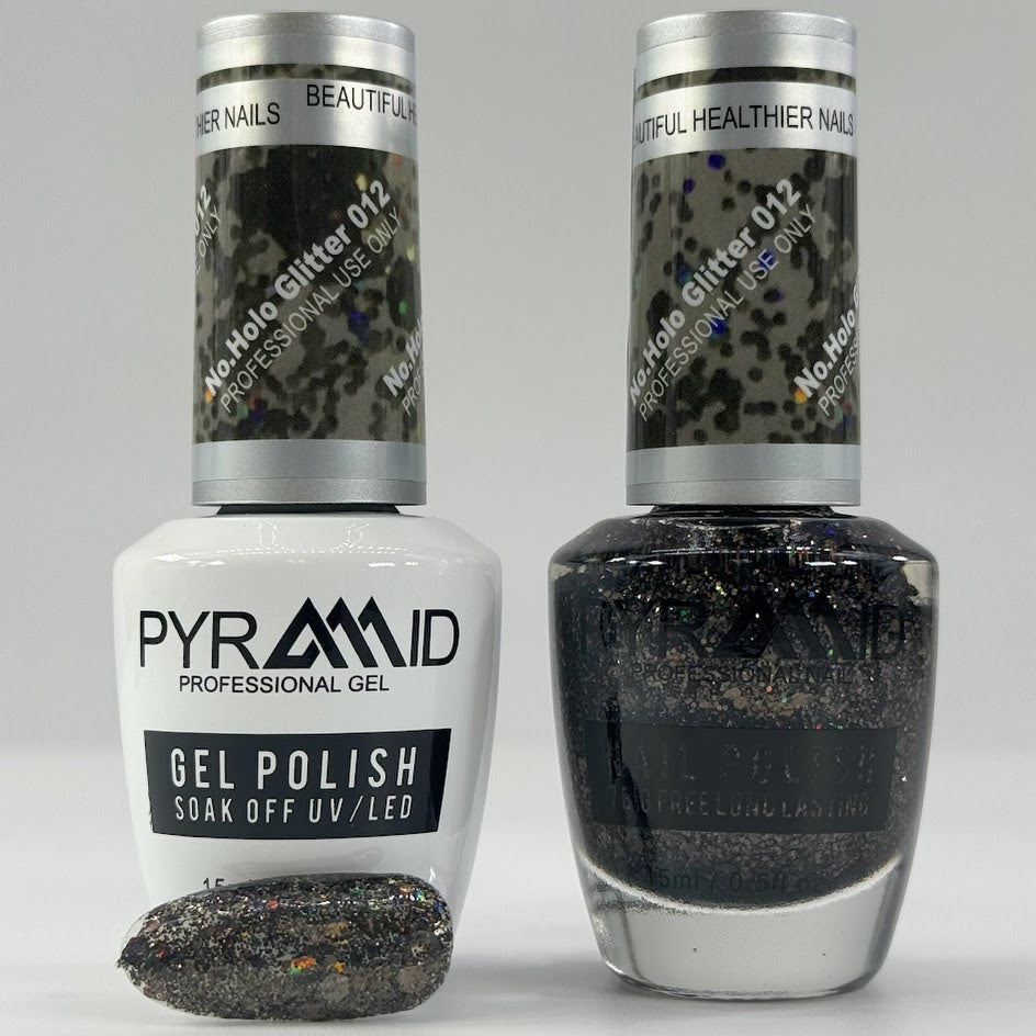 Pyramid Gel Duo Holographic 12 – QQ Nail Supply