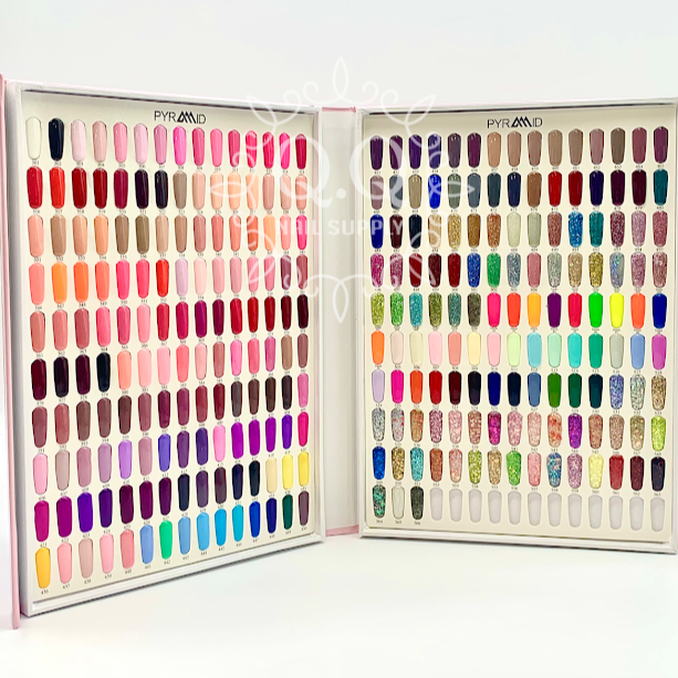 Pyramid Whole Gel Duo Collection (288 Colors) – QQ Nail Supply
