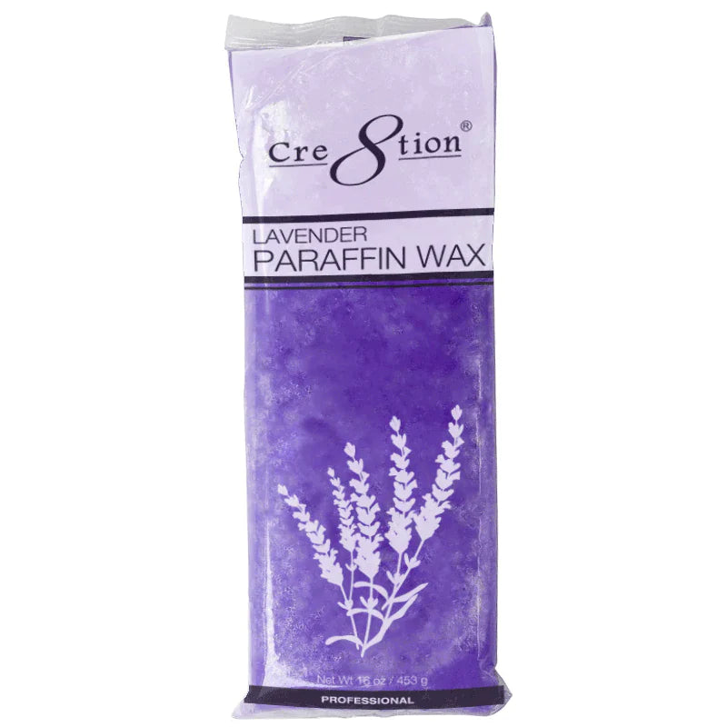 Cre8tion Lavender Paraffin Wax (Single) – QQ Nail Supply