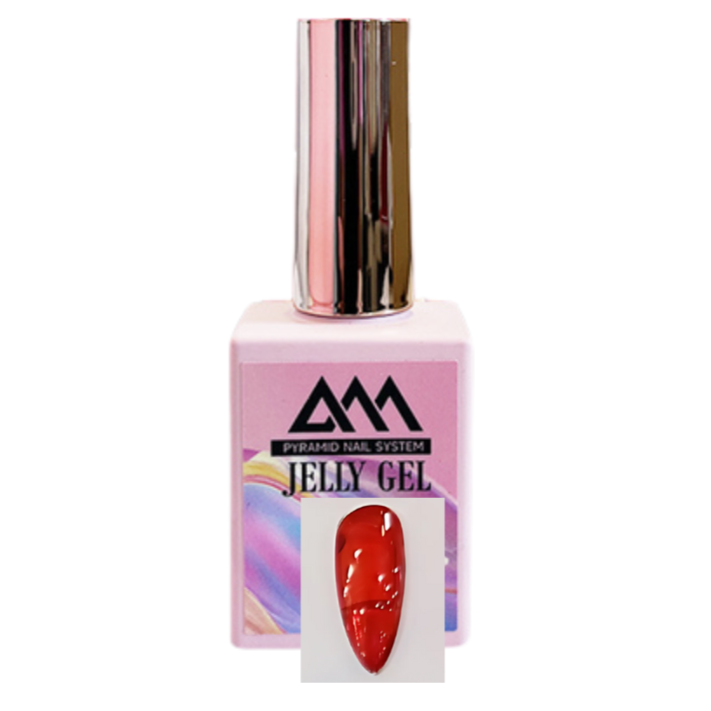 Pyramid Jelly Gel (HEMA/TPO Free) - Sex Red – QQ Nail Supply