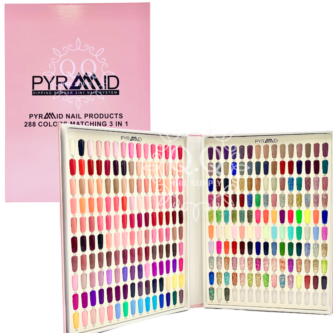 Pyramid Whole Trio Collection (288 Colors) – QQ Nail Supply