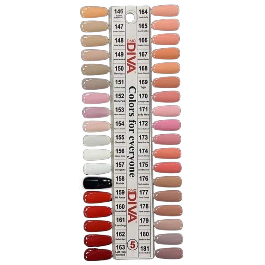 DND Diva Gel Duo Set 5 Collection – QQ Nail Supply