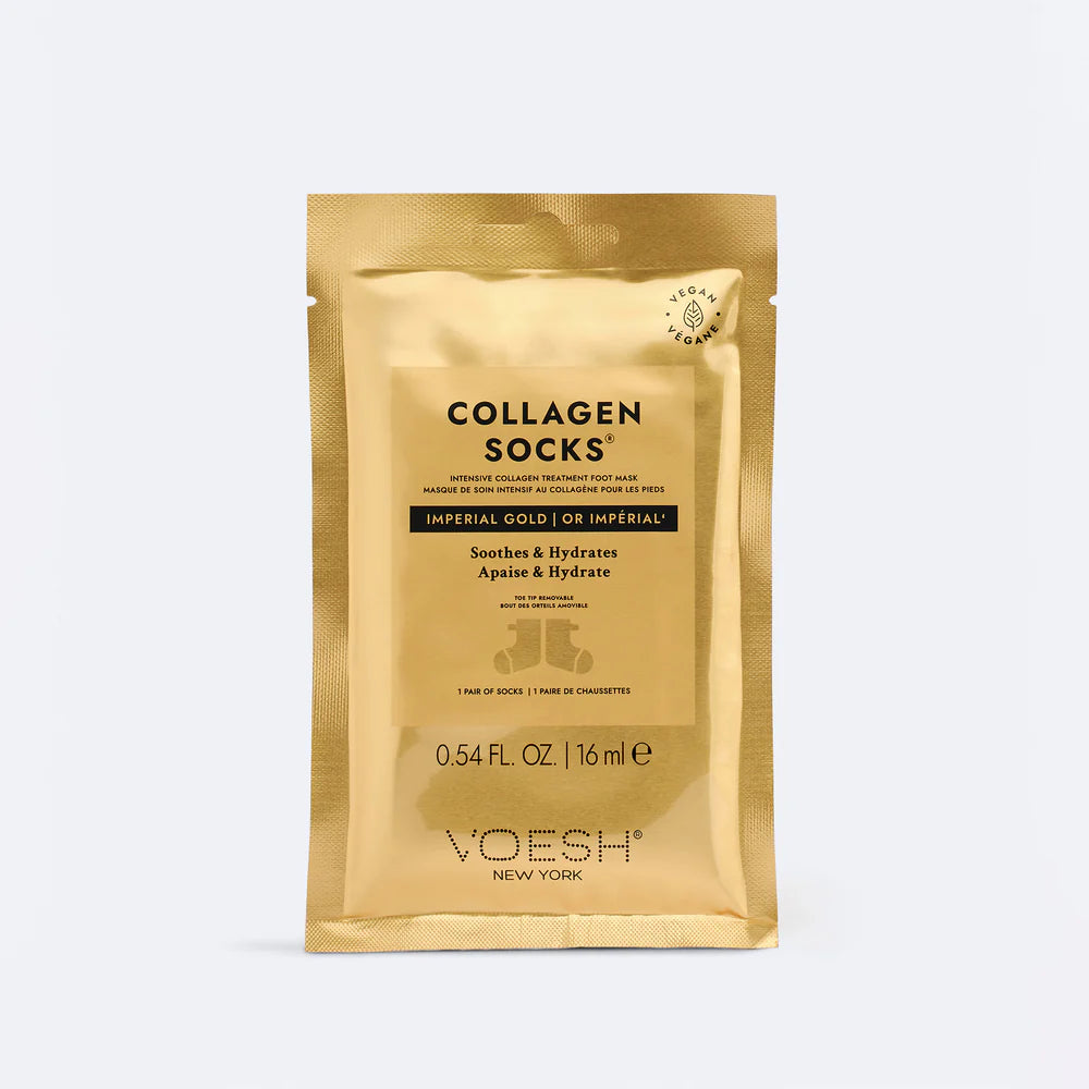 Collagen Socks Imperial Gold (Single Pack) – QQ Nail Supply