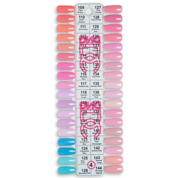 DC Color Chart Set 4 – QQ Nail Supply