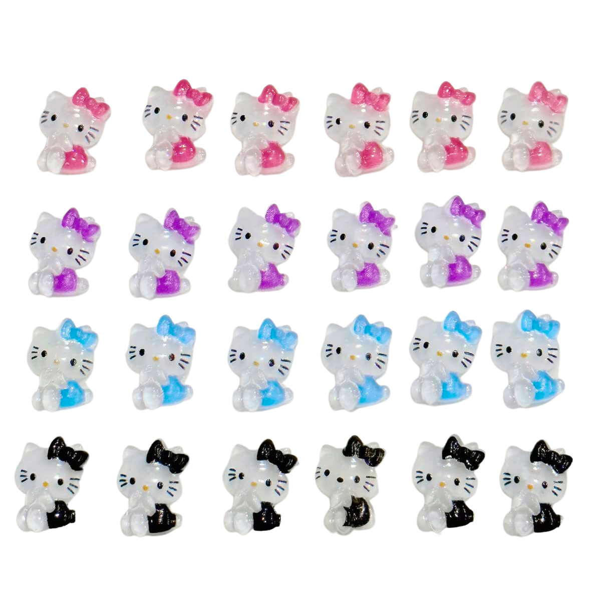 Mixed Hello Kitty Charms 50pcs