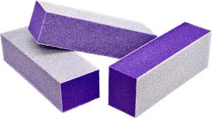 TNM 3 Way Buffer Purple/White 80/100 (20pcs) – QQ Nail Supply