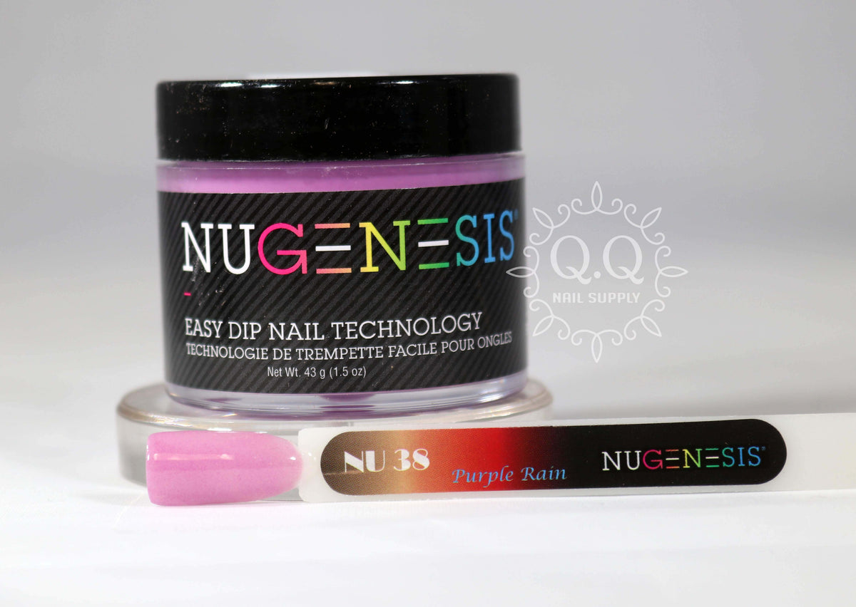 Nugenesis Dip Powder - NU 38 Purple Rain – QQ Nail Supply