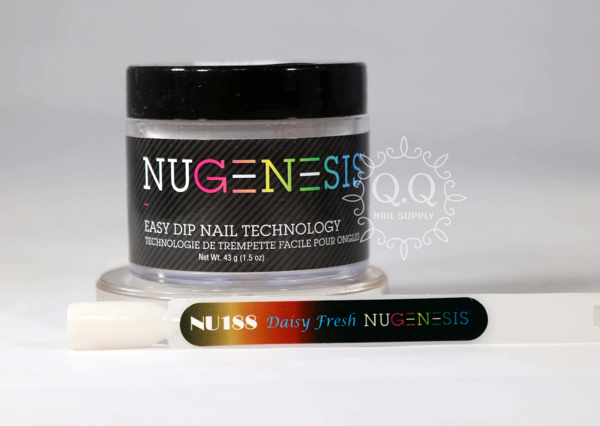 Nugenesis Dip Powder - NU 188 Daisy Fresh – QQ Nail Supply