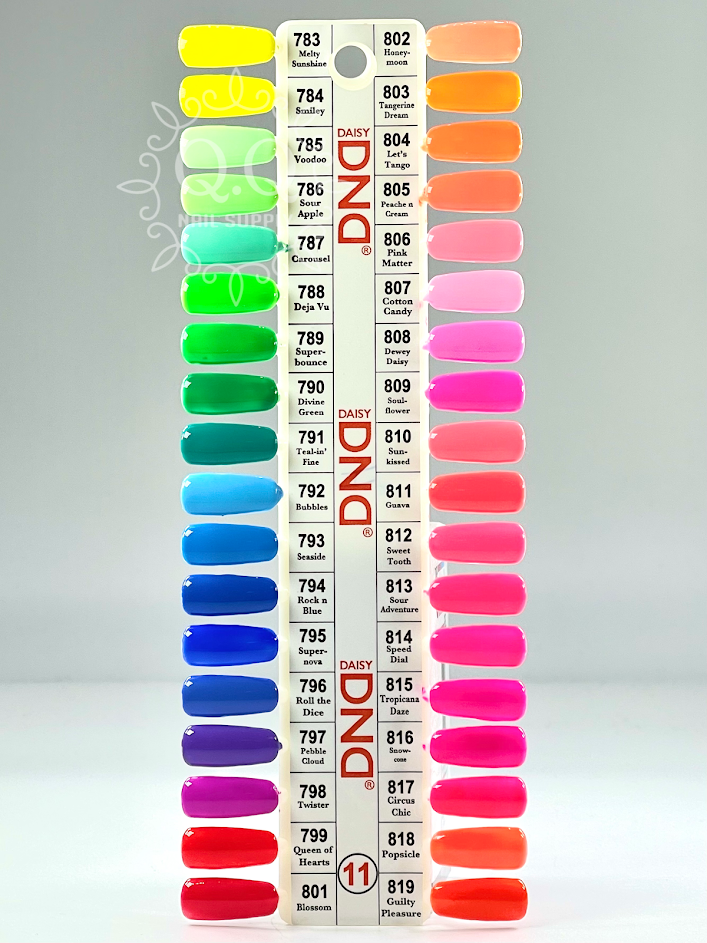 DND Color Chart Set 11 – QQ Nail Supply