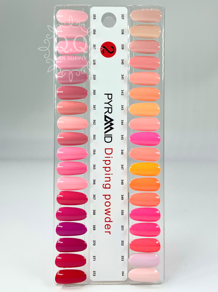 Pyramid Color Chart Set 2 – QQ Nail Supply