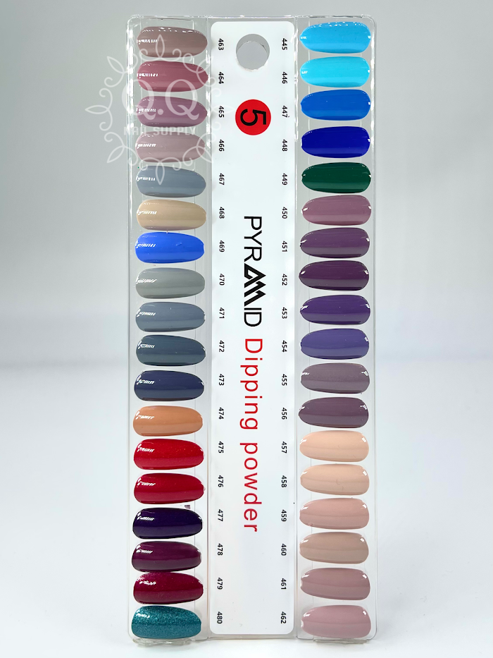 Pyramid Color Chart Set 5 – QQ Nail Supply