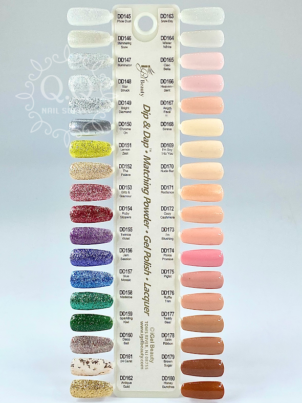 iGel Color Chart Set 5 – QQ Nail Supply