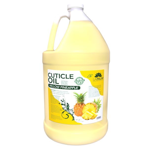LaPalm Cuticle Oil - Yellow Pineapple (Case) – QQ Nail Supply
