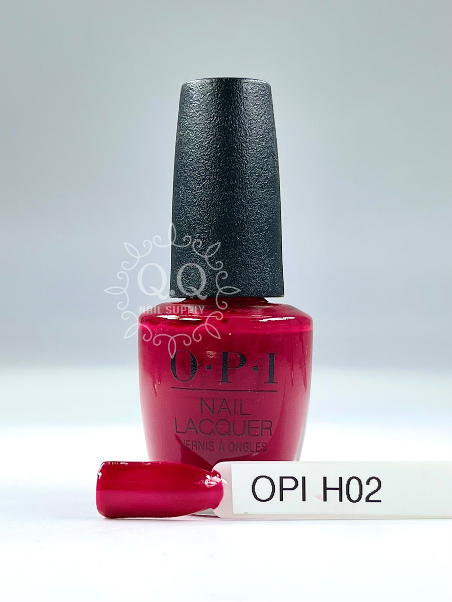 OPI Polish H02 - Chick Flick Cherry – QQ Nail Supply