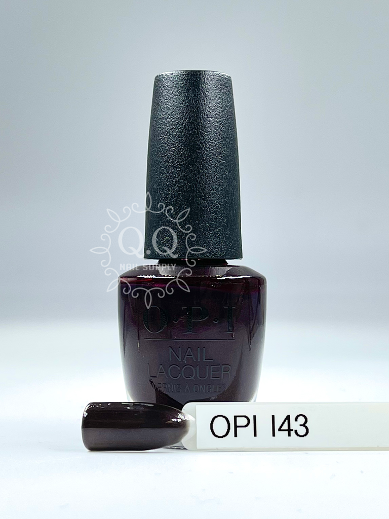 OPI Polish I43 - Black Cherry Chutney – QQ Nail Supply